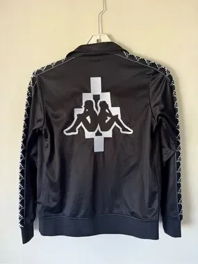Kappa | Jackets & Coats | Marcelo Burlon X Kappa Black Full Zip Track ...